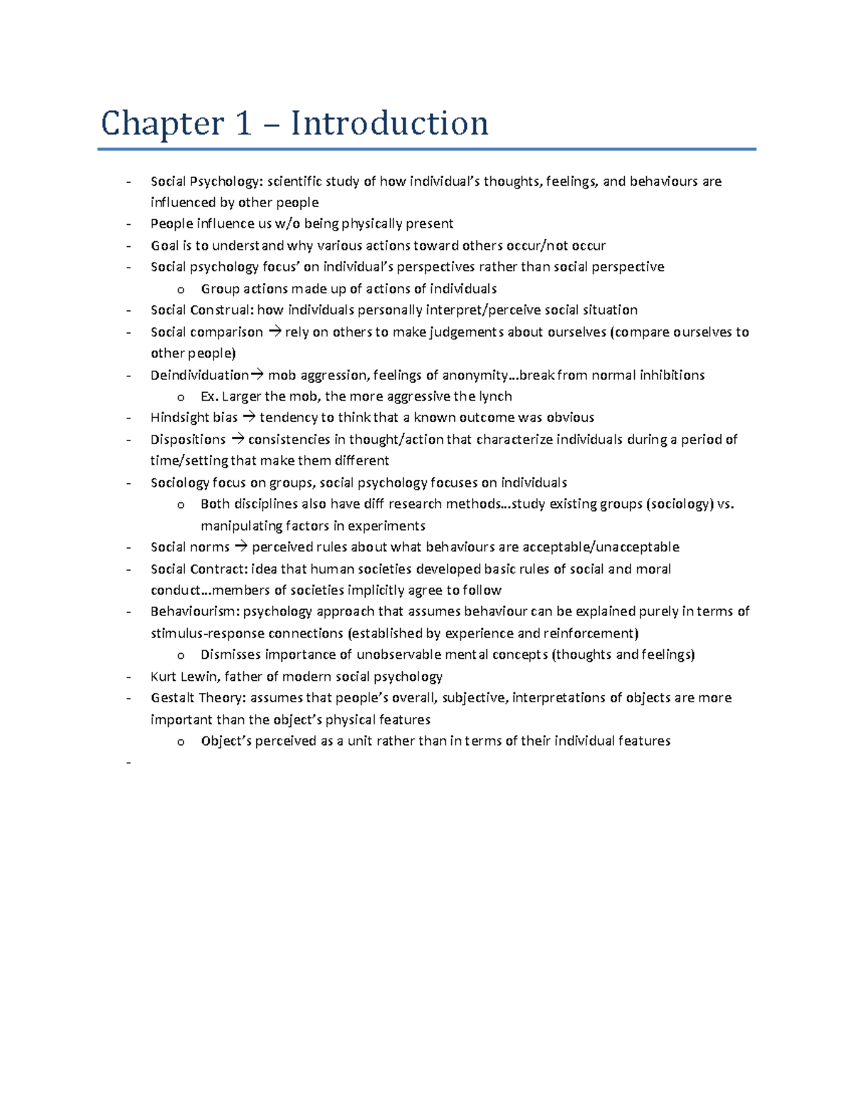 Lecture notes, Chapters- 1,3-4,6-10,12-13 - Chapter 1 – Introduction ...