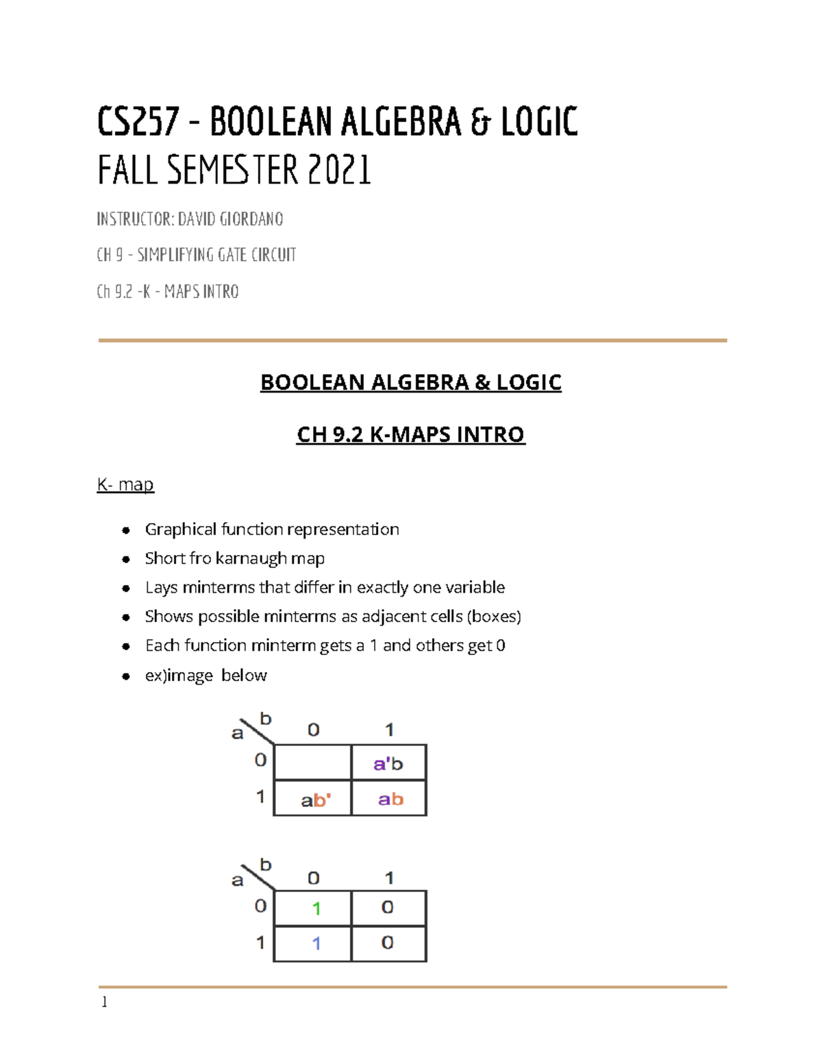 2021-boolean_algebra_&_logic-chapter_notes_9.2_week5 - CS257 - OCC ...