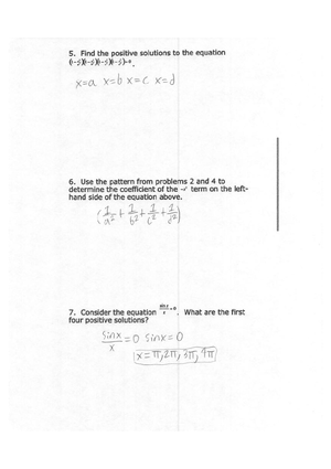 Calculus II lab - MATH 2414 - Studocu
