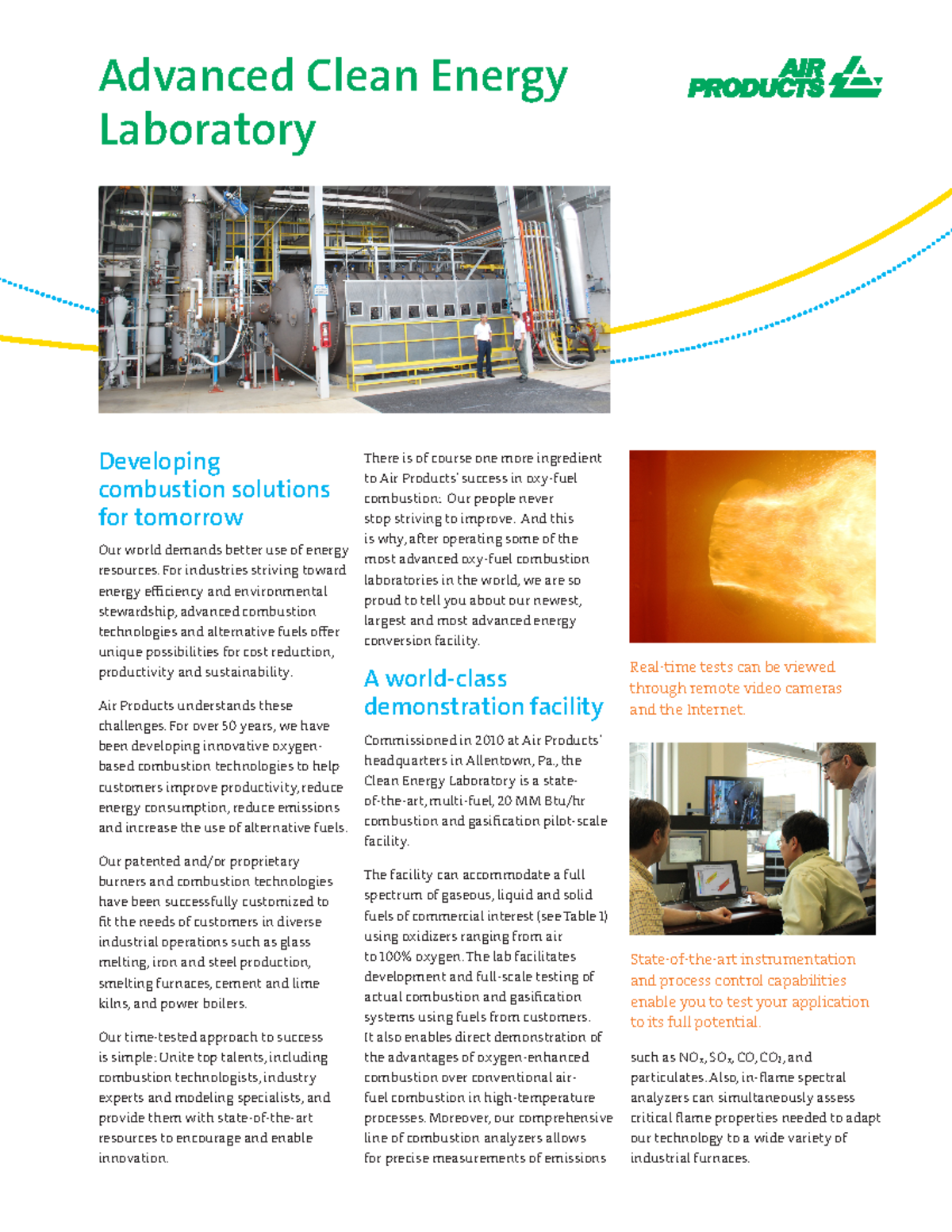 Nuestros laboratorios - Advanced Clean Energy Laboratory Developing ...