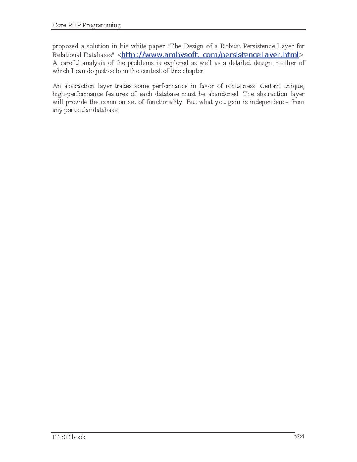 Advanced Core PHP Programming 10 - proposed a solution in his white ... Advanced Core PHP Programming 10 - proposed a solution in his white ...