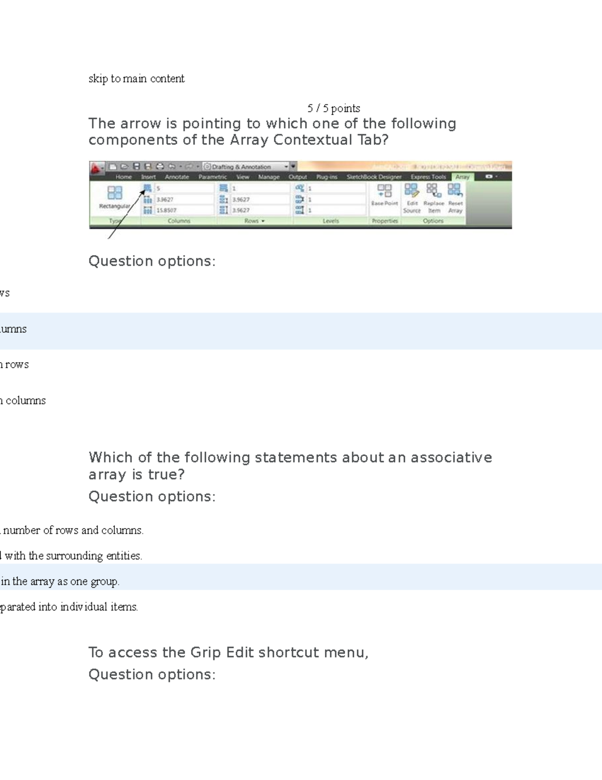 Auto Cad-Exam4 - Auto Cad Assessment -Exam4-Unit4-Ashworth College The ...