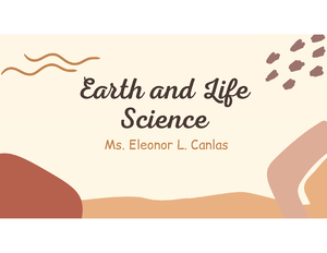 Cells Lesson 4 - EARTH AND LIFE SCIENCE PRESENT, ABSENT, EXCUSE, LATE ...