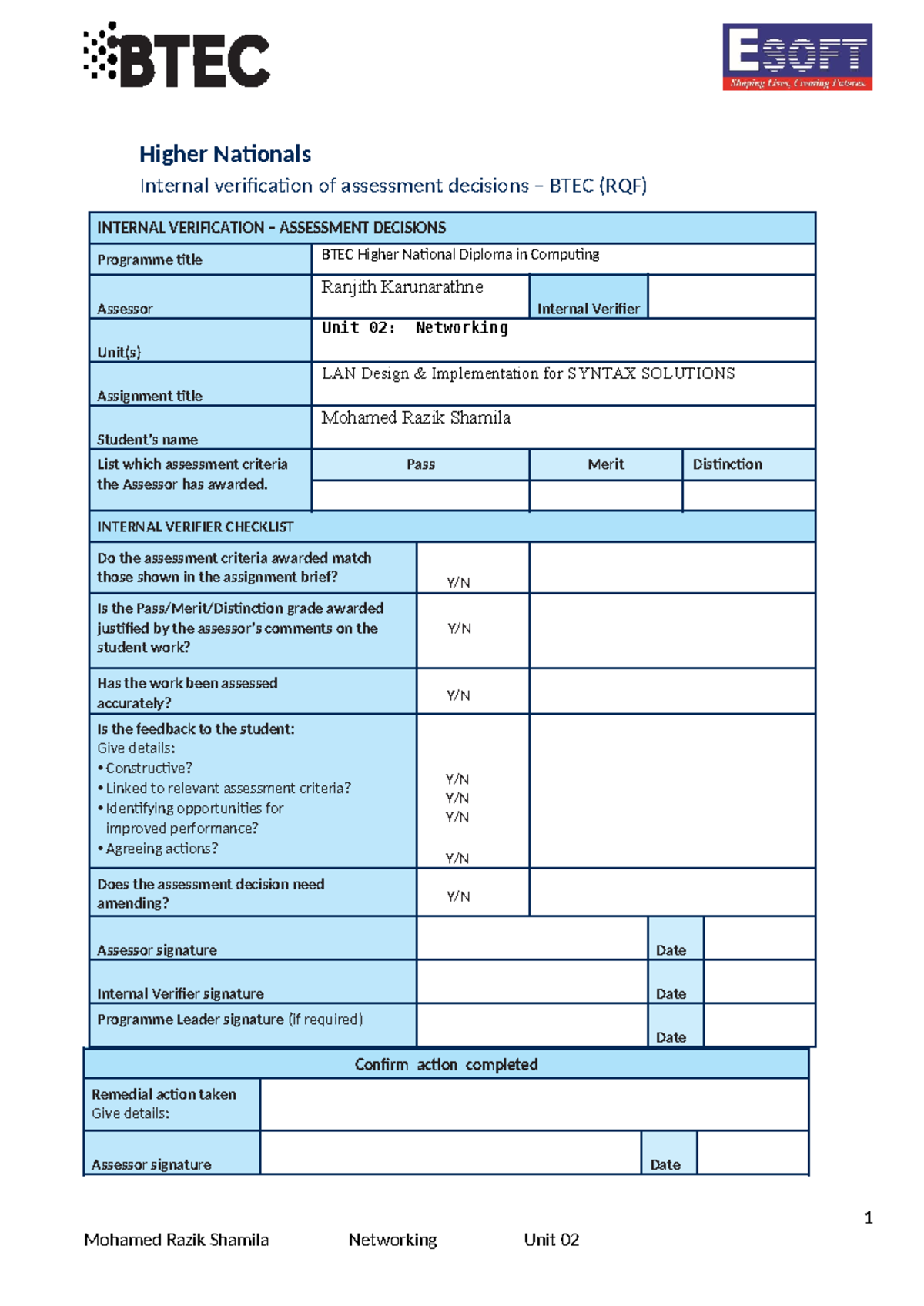 1623733551974-100026 Networking Assignment Answers Esoft - Higher ...