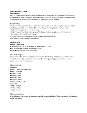 ATI- UTI Scenario Questions - Real Life Urinary Tract Infection ...