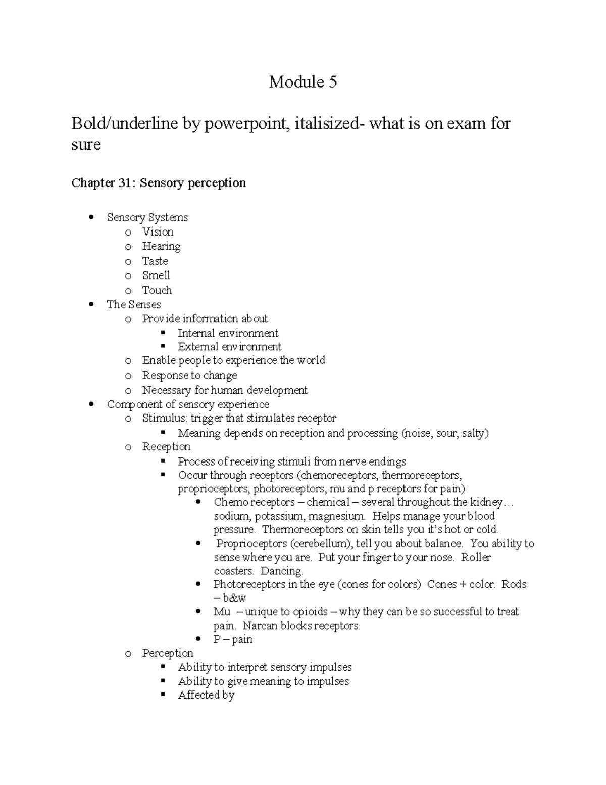 Module 5 - Las Vegas Campus - Module 5 Bold/underline by powerpoint ...