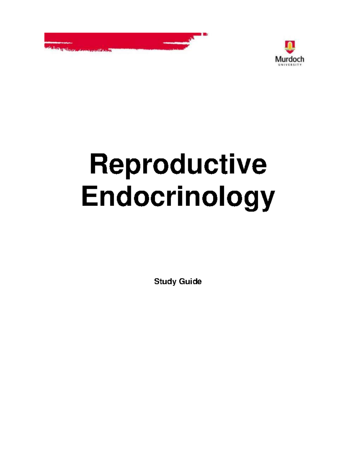 Reproductive Endocrinology - Reproductive Endocrinology Study Guide ...