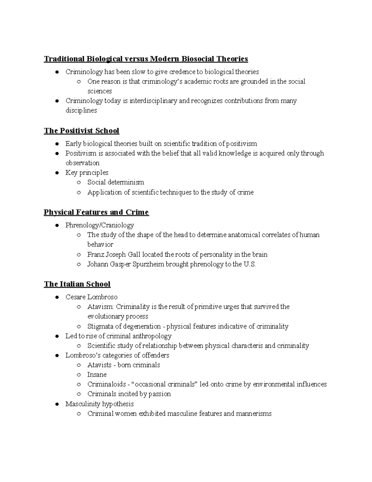 Chapter 4 - Early Biological Perspectives on Criminal Behavior ...