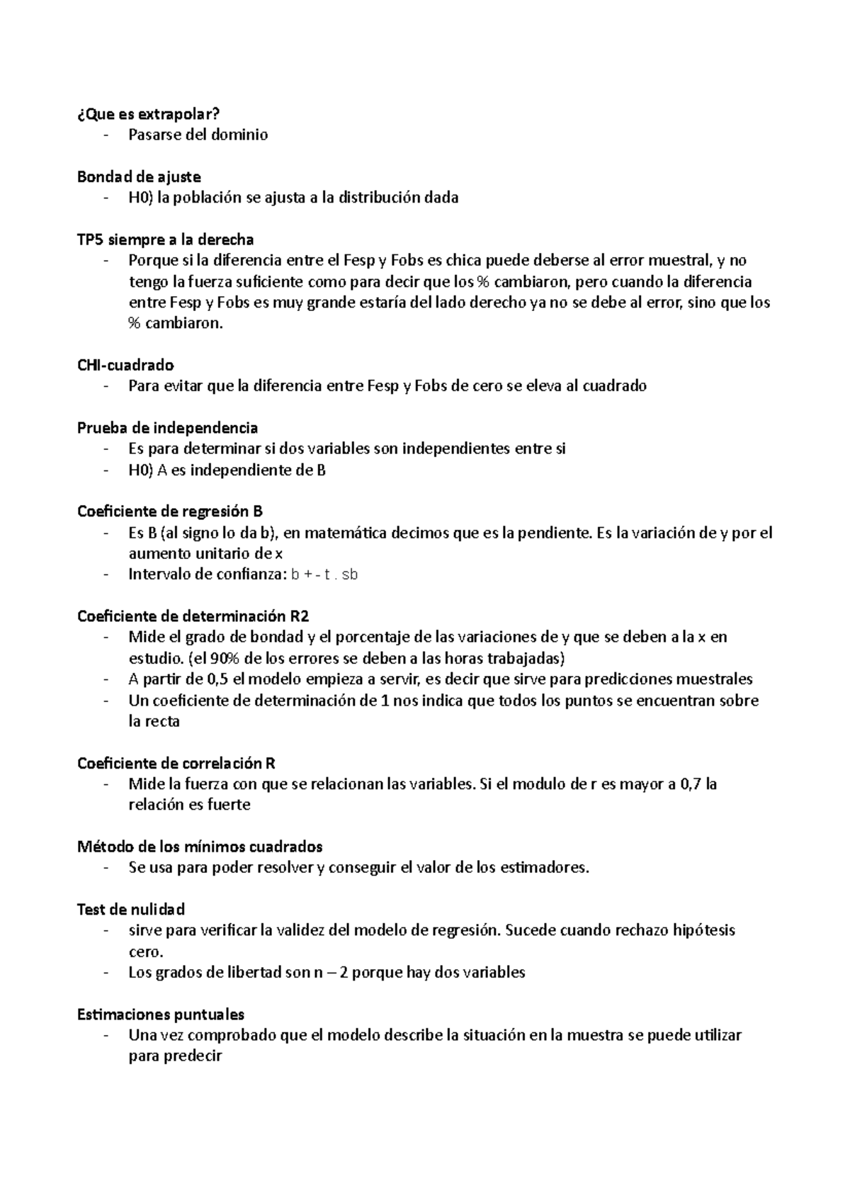 Extrapolar en estadistica ll universidad argentina de la empresa - ¿Que ...