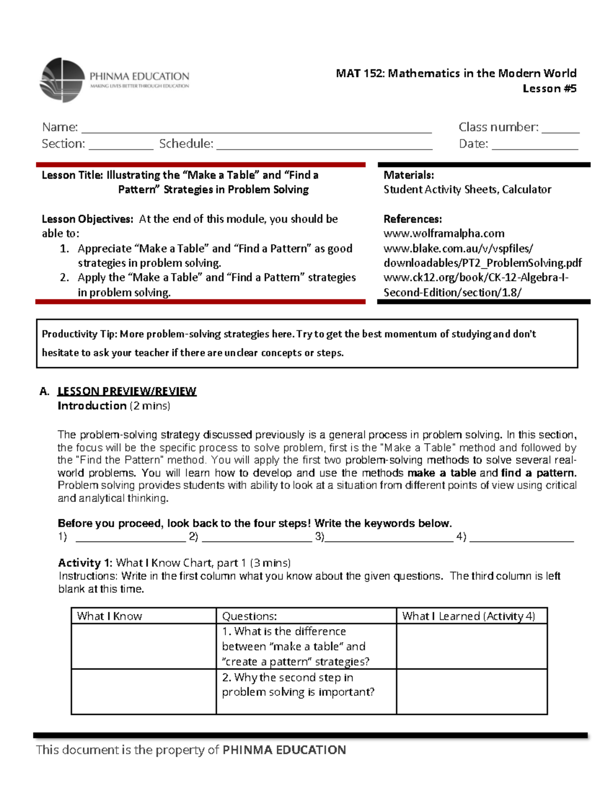 MAT 152 SAS#5 2324 - This file contains question to the following SAS ...