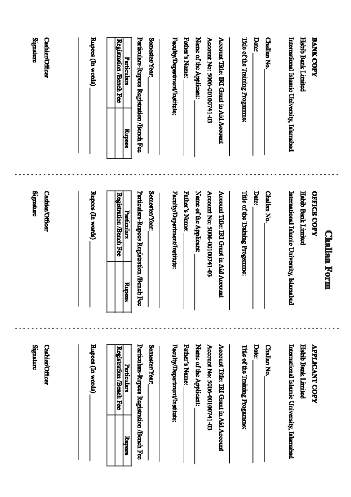 Challan-Form-1 - Challan form for decree verification - Challan Form ...