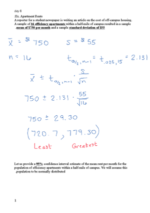 BA275 Day1 - day 1 notes - Some Vocab to Get Us Started Population: The ...