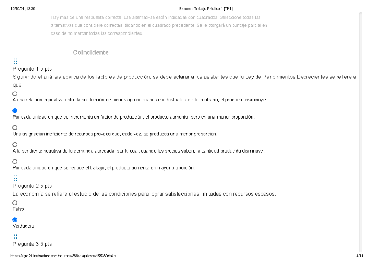 Tp1 85% 10-10-24 - Tp obligatorio 1 85% 10-10-24 - Pregunta 1 5 pts Pregunta 2 5 pts Pregunta ...