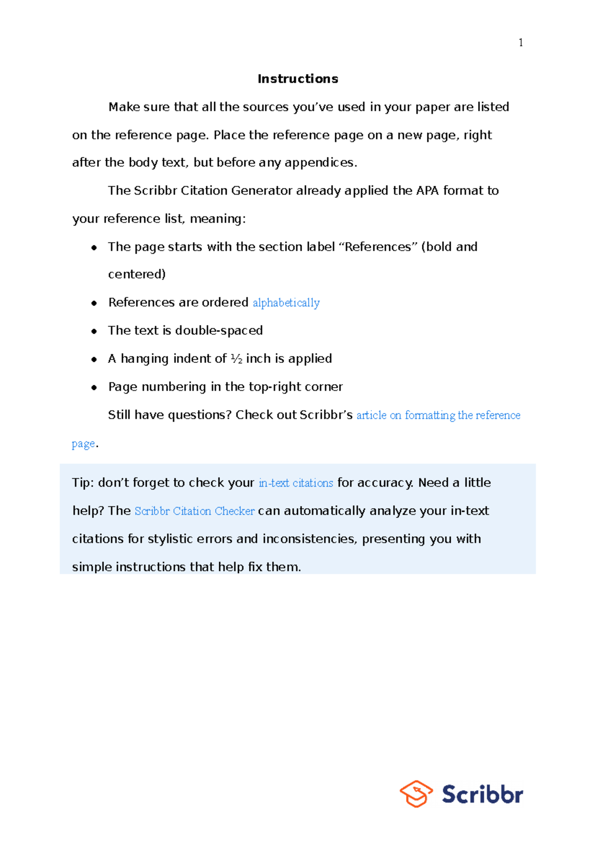 References - methods of teaching. - 1 Instructions Make sure that all ...