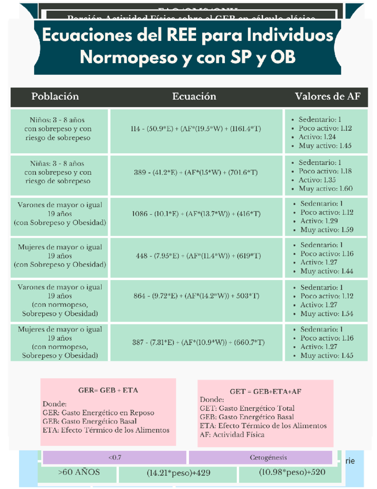 Fórmulas planeación - Activided Ecuaciones del REE para Individuos ...