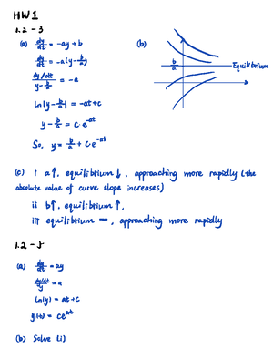 ODE Final study guide - ODE Final Study Guide 2 How to solve first ...