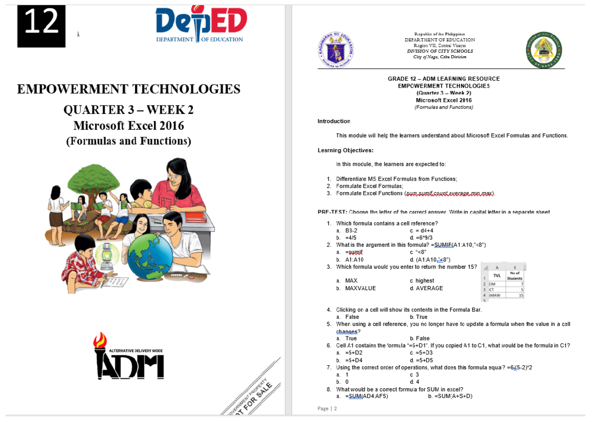 E-Tech - technology - Elementary Education - Studocu