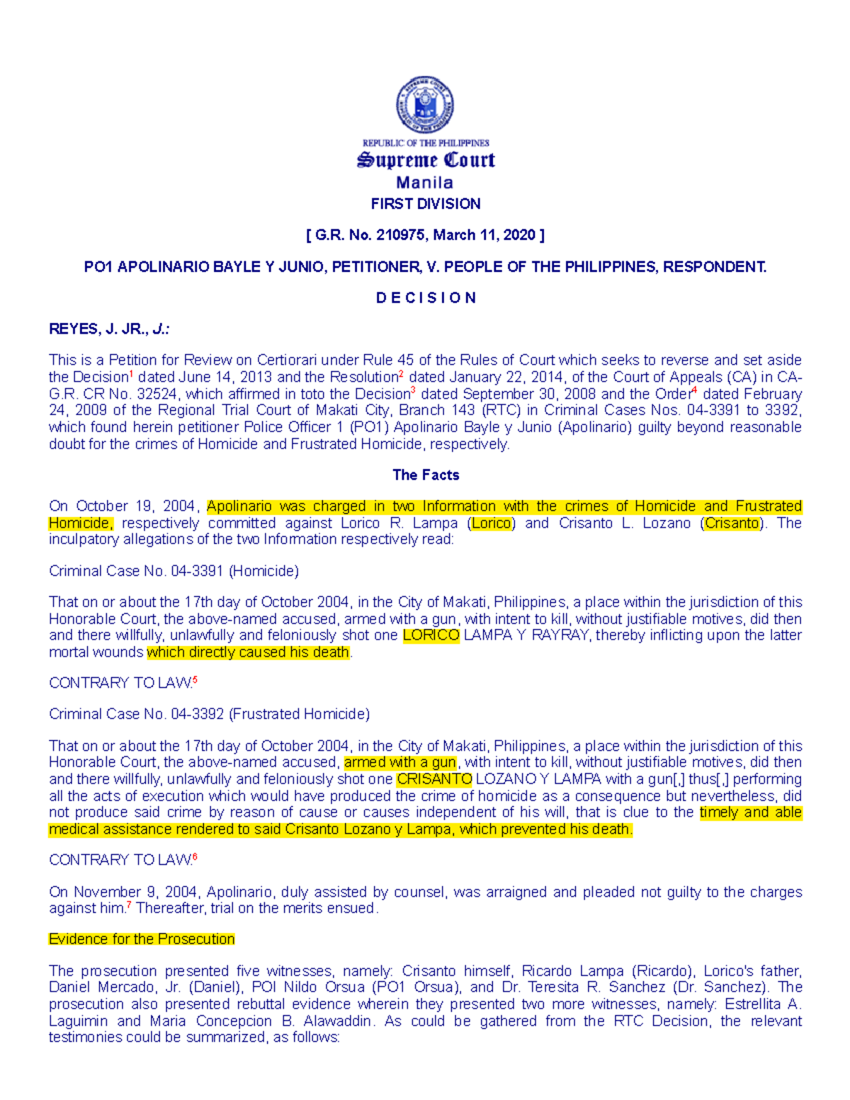 G.R. No. 210975 - adfsdf - FIRST DIVISION [ G. No. 210975, March 11 ...