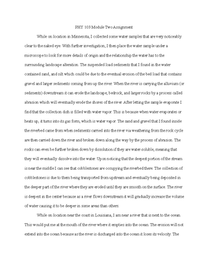 Module 6 Final Milestone Three: Weather Analysis - PHY-103 Earth System ...