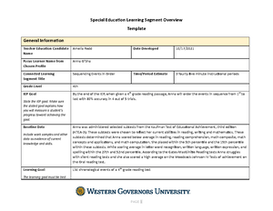 QIM1-QIM1 Task 1 Specialized Reading Writing and Mathematics ...