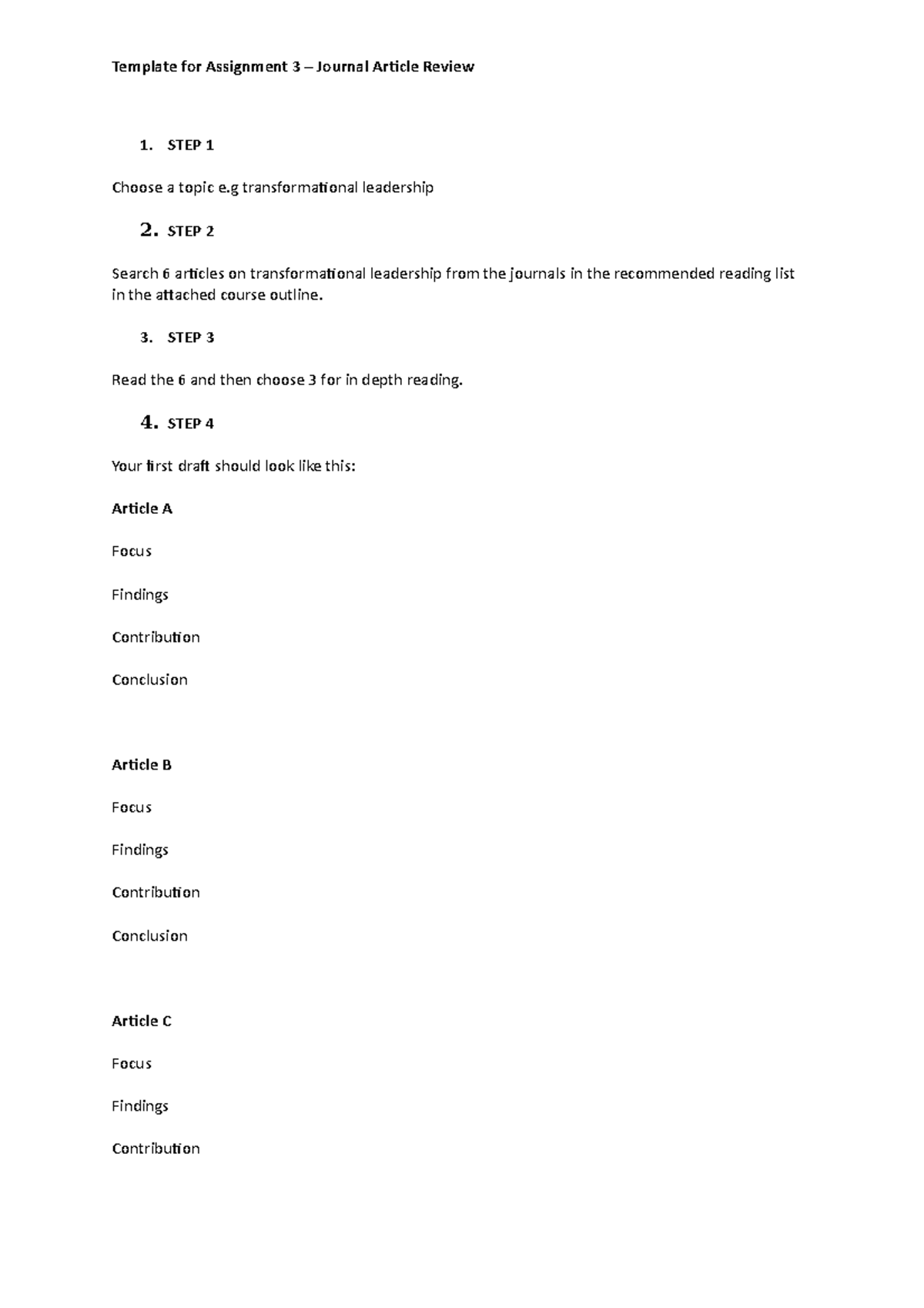 Template For Assignment 3 The Recommended Reading List STEP 3 Read template-for-assignment-3-the-recommended-reading-list-step-3-read