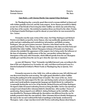 Case Study 2 The Manson Family Murders - Maria Sazonova Period 9 ...