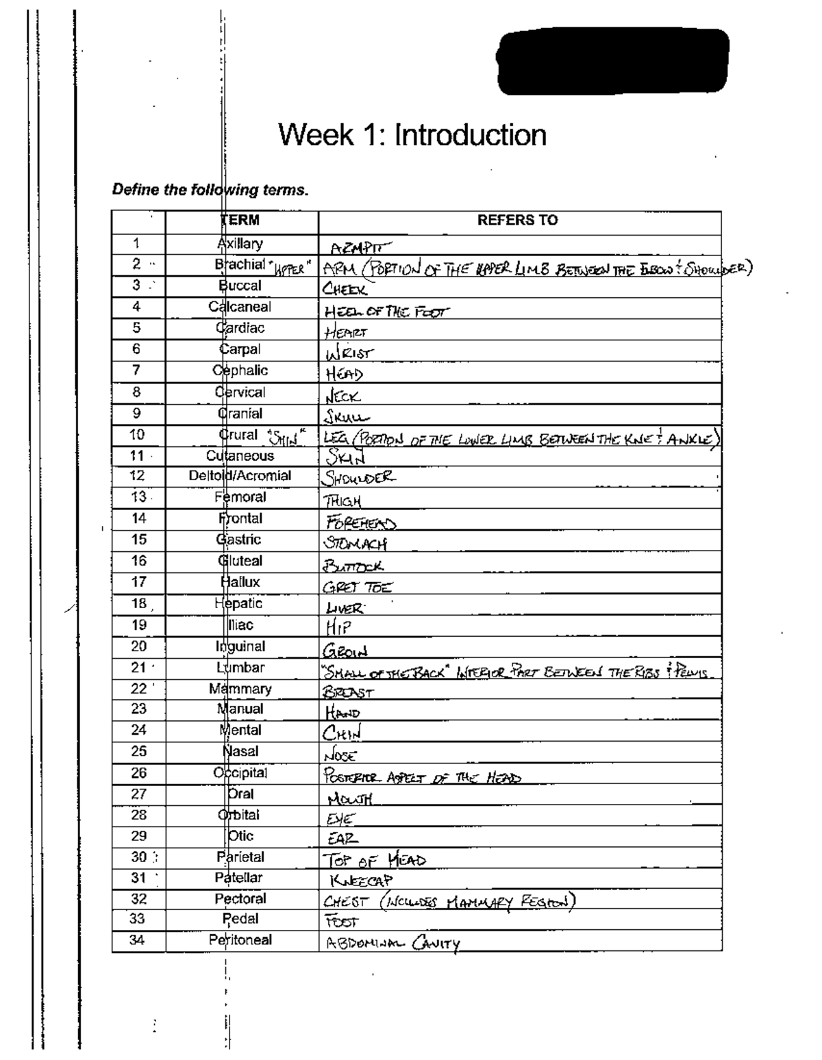 Week 1 lab assignment - BIO 220 - Studocu