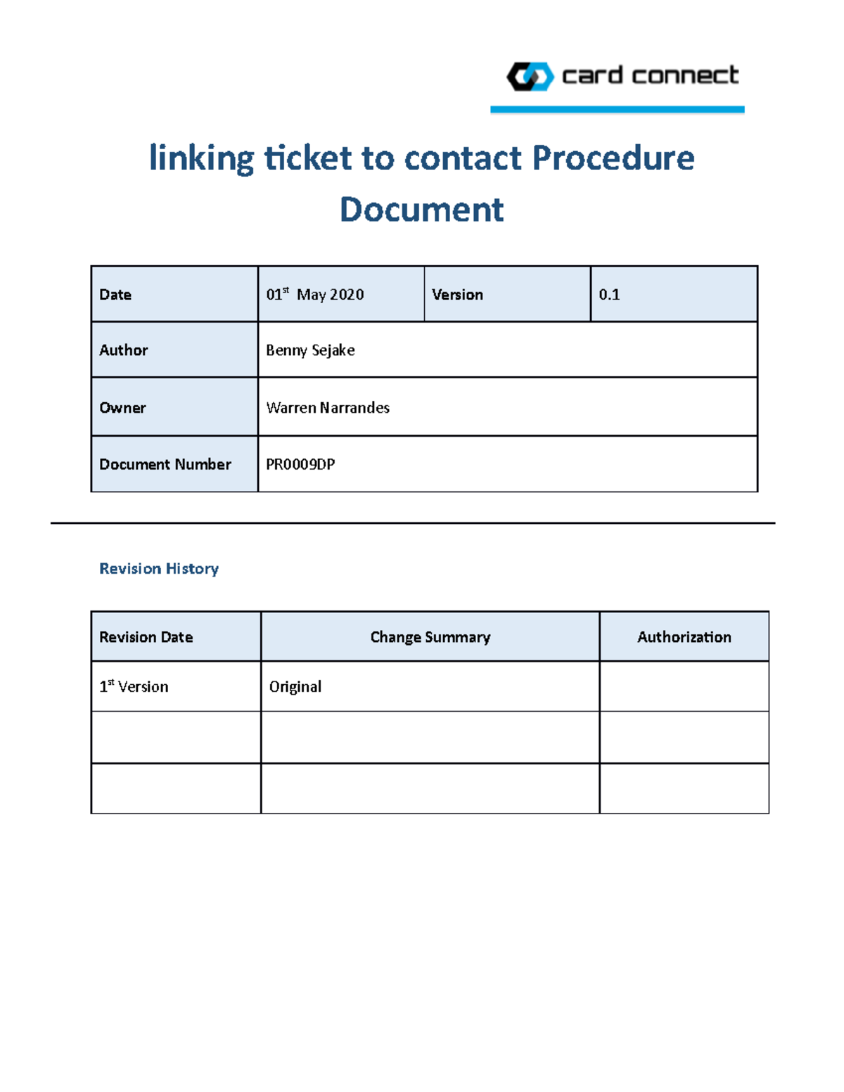 Linking Ticket to Merchant Contact - linking ticket to contact ...