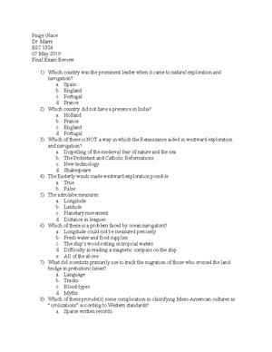 Summary - exam 2 review - Exam II Review The Middle Ages The Middle ...