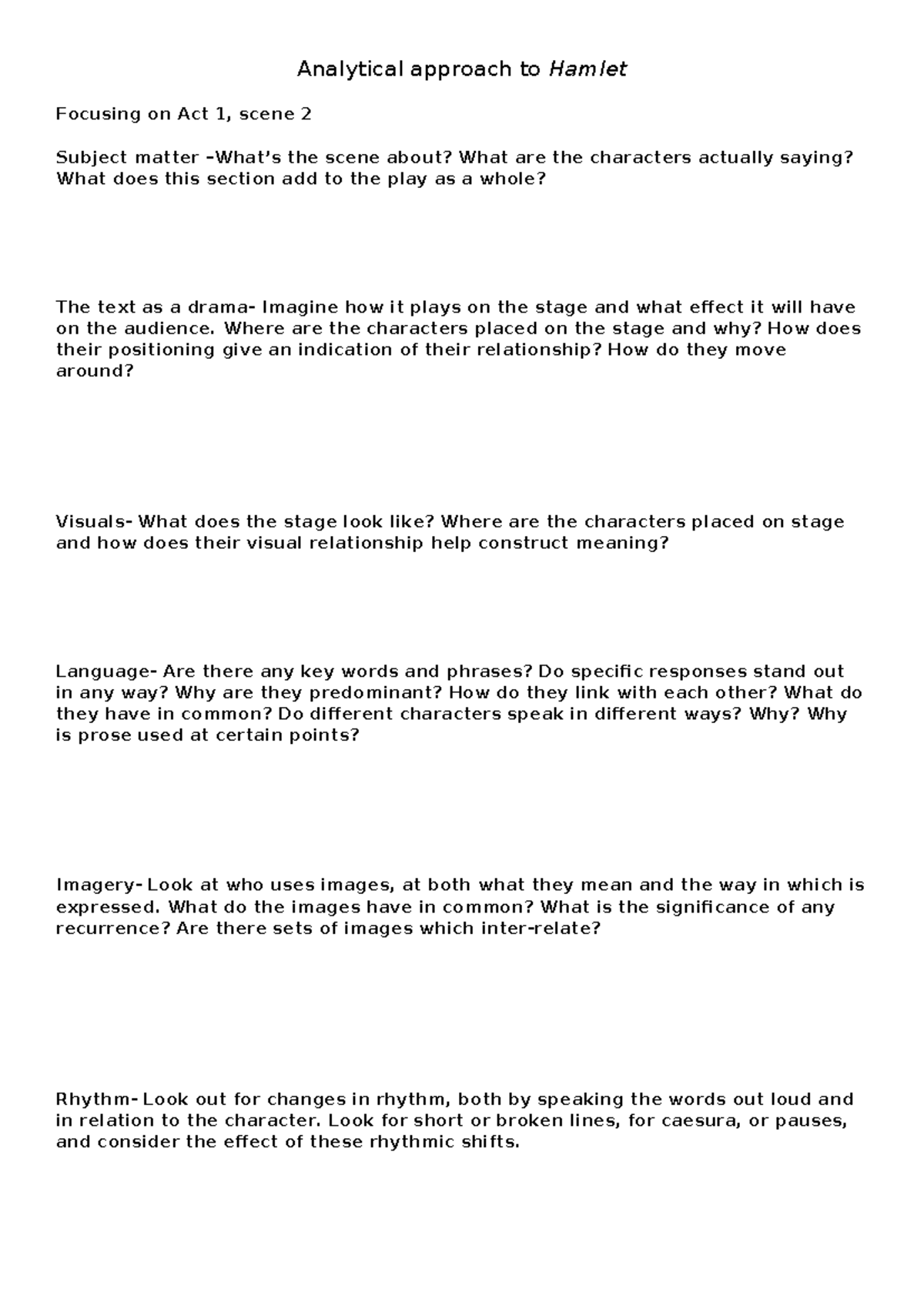 1.2-Analysis-framework-Hamlet - Analytical approach to Hamlet Focusing ...