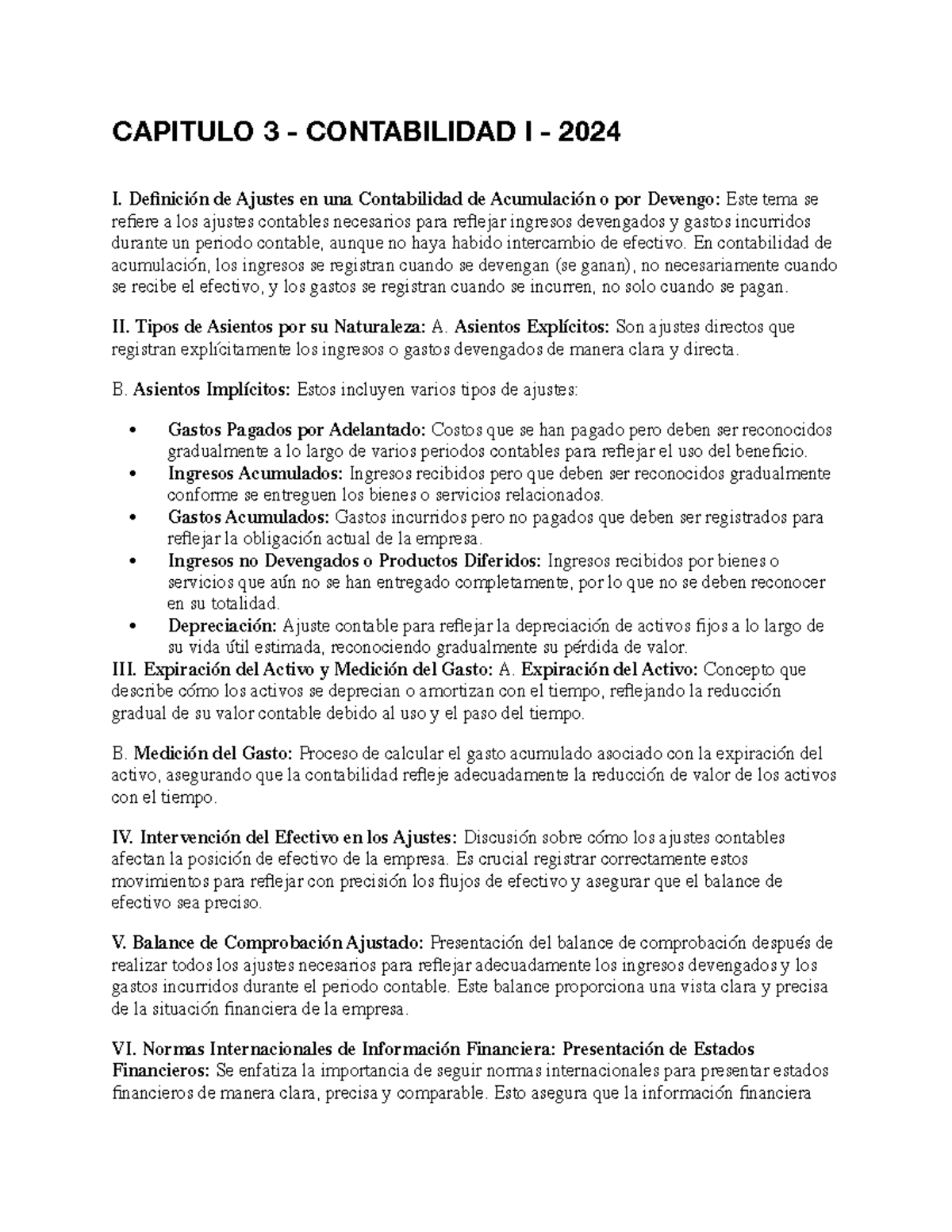 Resumen Capitulo 3 MUY Breve Conta I - CAPITULO 3 - CONTABILIDAD I ...