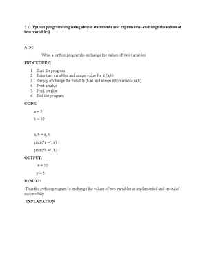 Algorithm Lesson PLAN - Pandian Saraswathi Yadav Engineering College ...