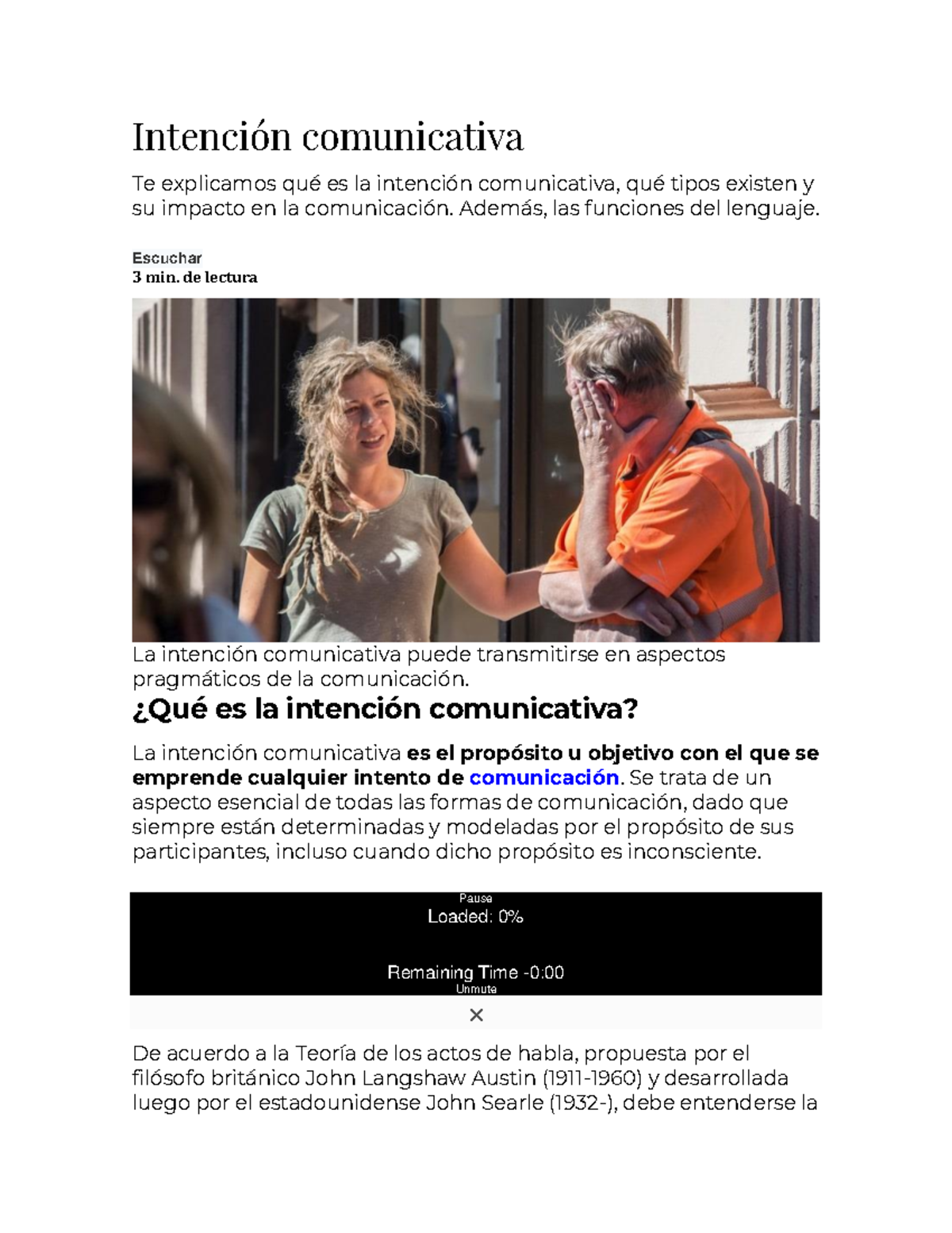 Intención comunicativa - Intención comunicativa Te explicamos qué es la ...