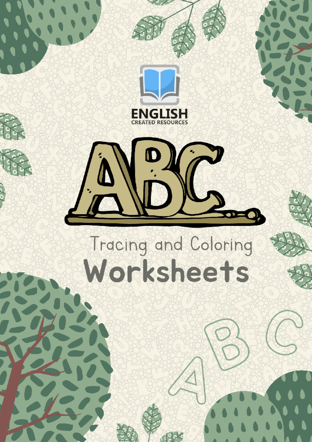 ABC Tracing And Coloring Worksheets Copyright English Created Resources ...