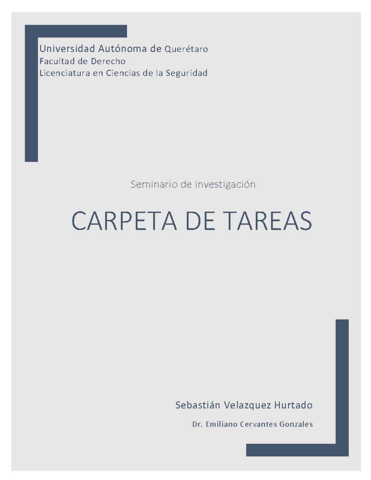 Carpeta de tareas - Seminario de investigación CARPETA DE TAREAS ...