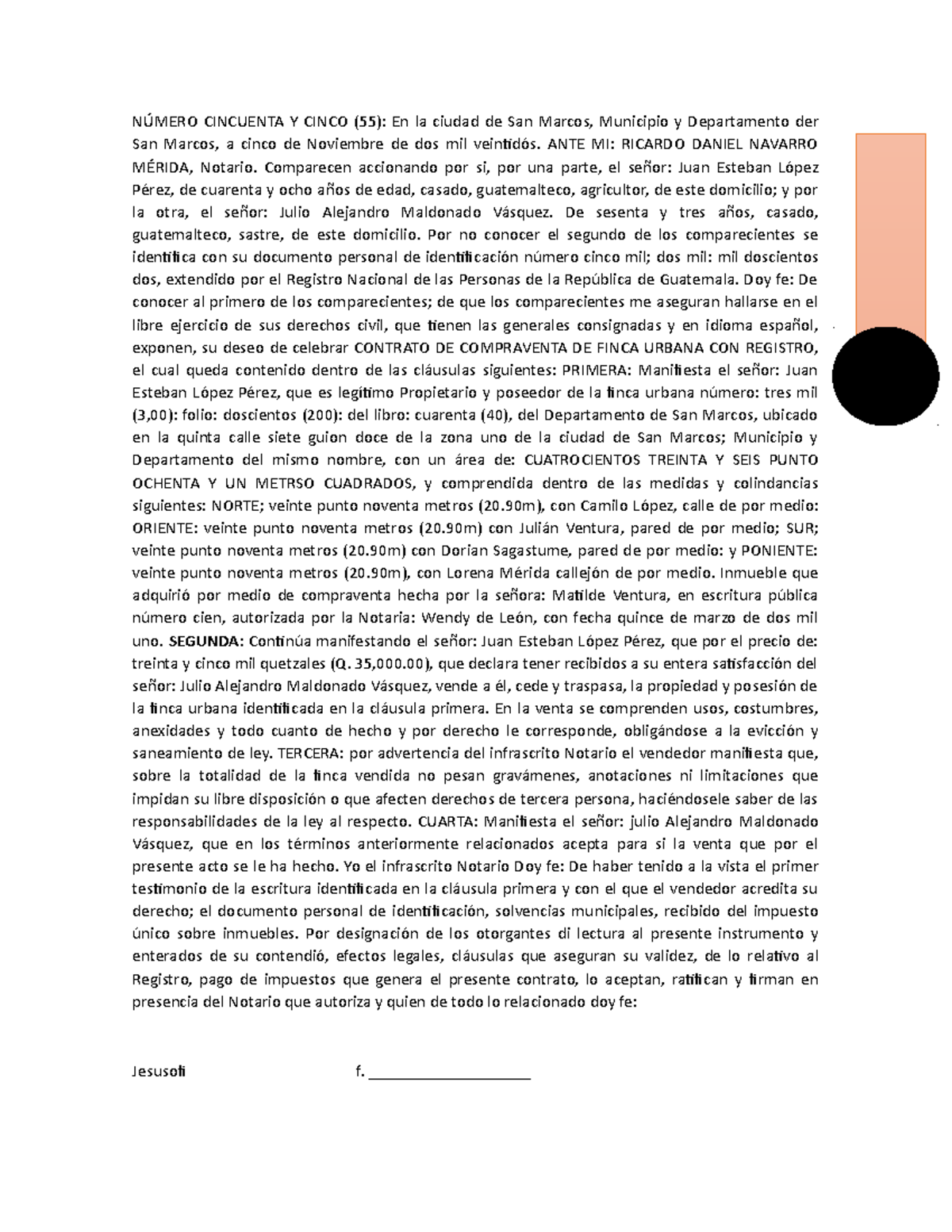 GUIA PARA Primer Testimonio, Copia Simple Legalizada, Copia Y ...