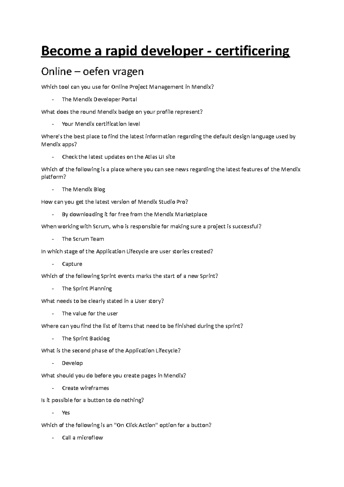 Become a rapid developer - What parameter should you pass to the microflow? - The Course entity ...