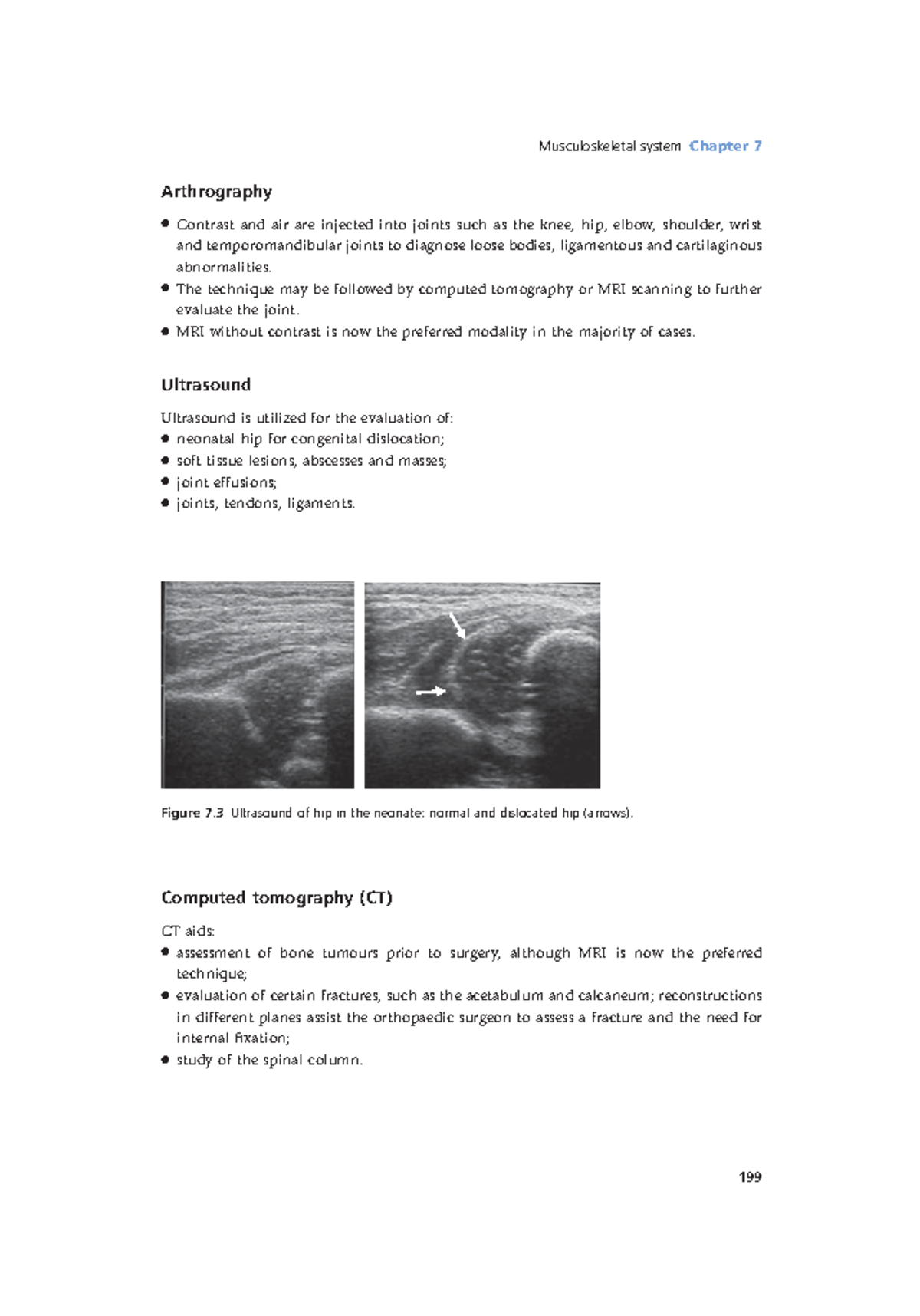 Radiology Lecture Notes pdf (67) - Musculoskeletal system Chapter 7 199 ...