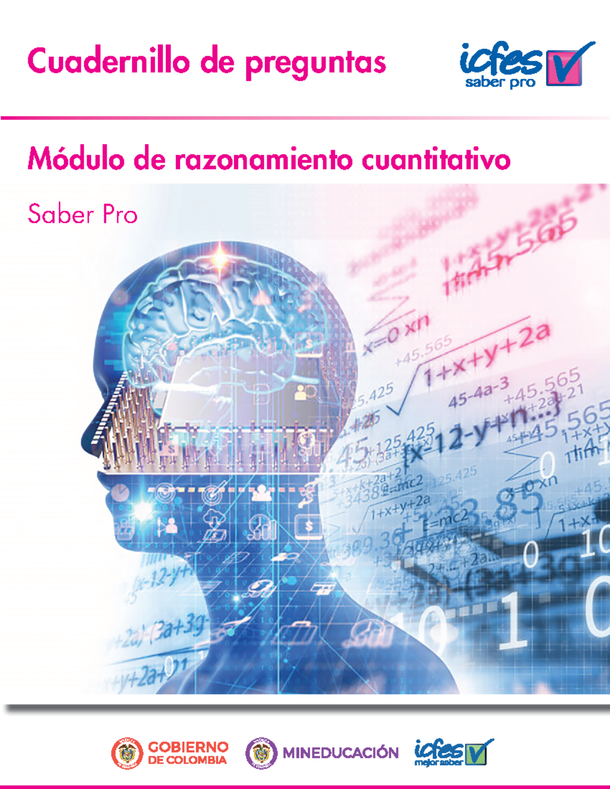 Razonamiento cuantitativo saber pro 2018 - Cuadernillo de preguntas ...