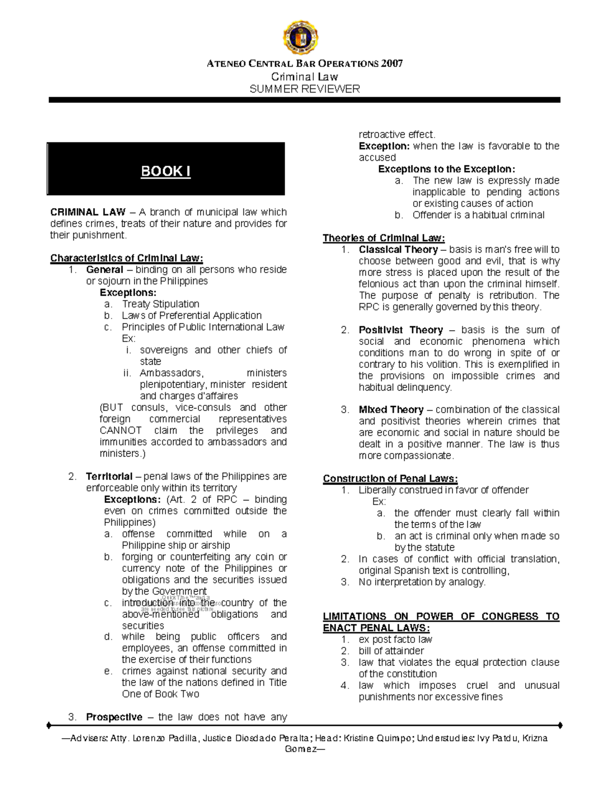 Criminal LAW BOOK 1 - KIMPIMPARAHSI - QuickTime™ and a TIFF ...