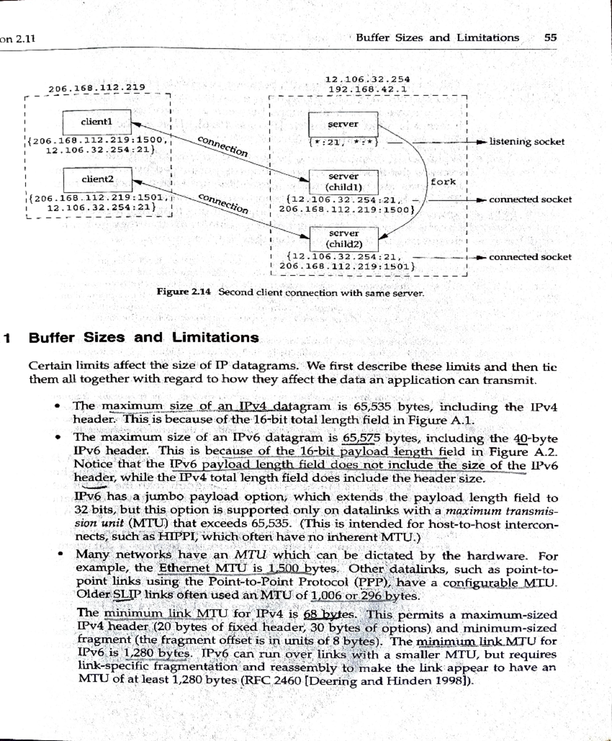 NP - network programming - 206.168. client 206.168.112:1500, 12.106.32 ...