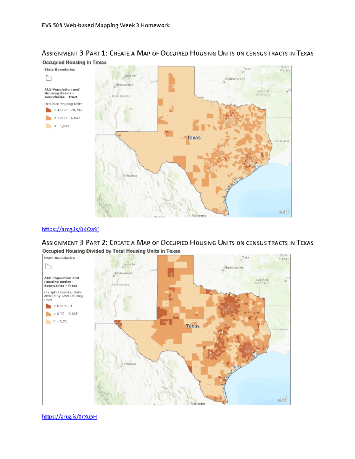 EVS509 Web-based Mapping Week3Homework-Answer - EVS 509 Web-based Mapping Week 3 Homework ...
