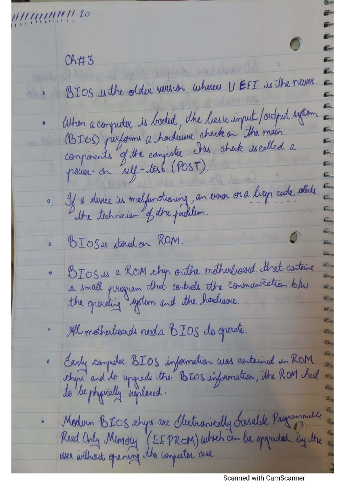 CPMT 1305 Chapter 3 - CPMT 1305 - Studocu