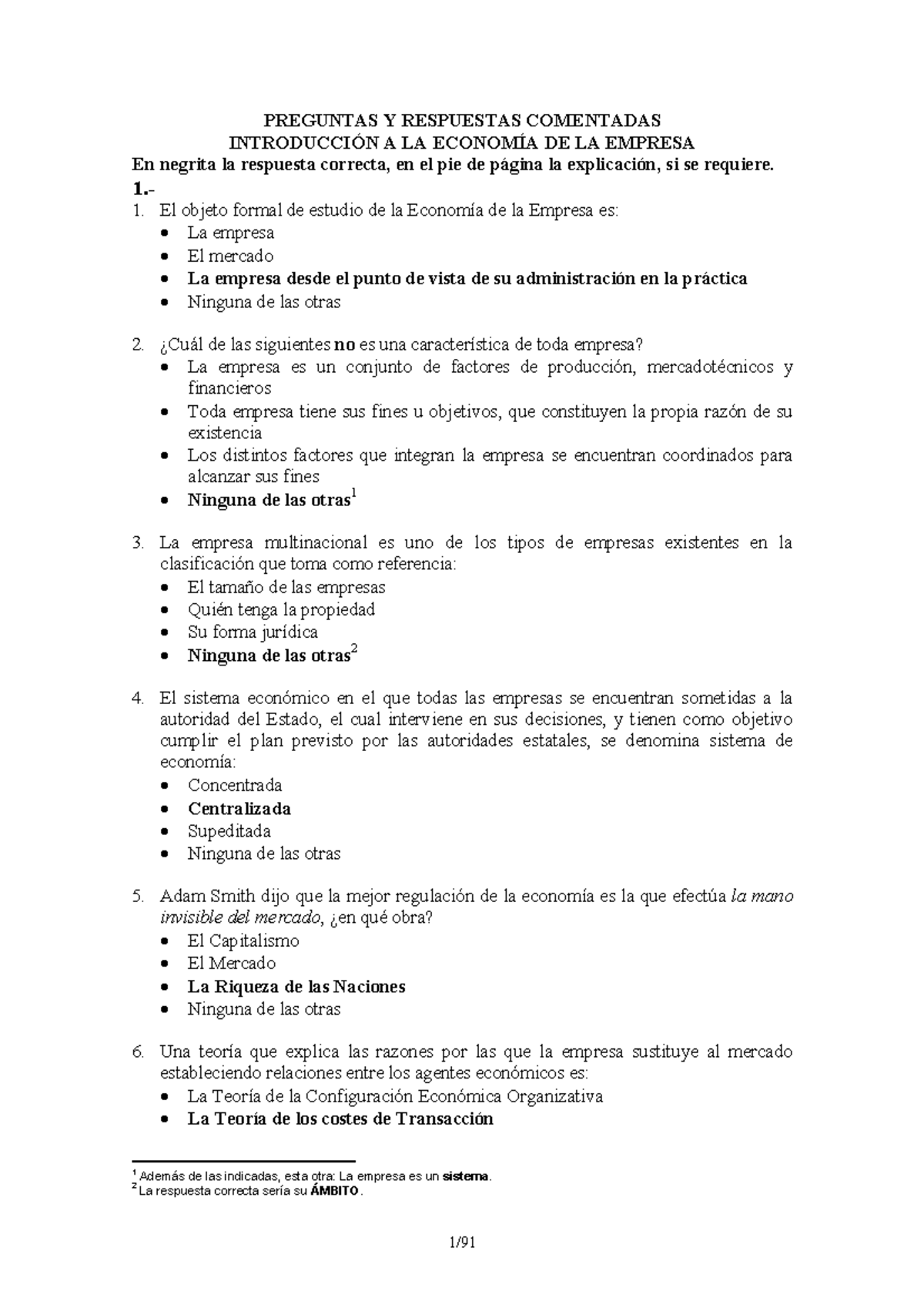 583 preguntas Introduc Ec Emp soluciones - PREGUNTAS Y RESPUESTAS ...