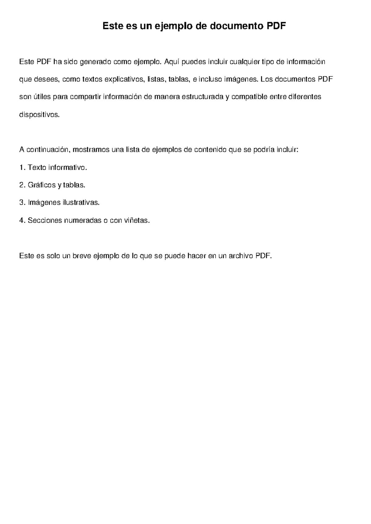Ejemplo documento - info adicional - Este es un ejemplo de documento PDF Este PDF ha sido ...