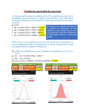 Ejercicios estadistica inferencial - Distribución Normal Hallar el área bajo la curva normal ...
