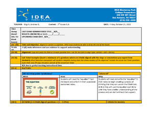 Olguin Andrew GWorksheet One Inference Notes - Worksheet 1 (TEK 7 ...