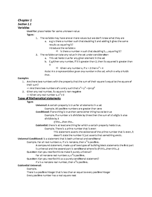 CSE 2500 exam 1 - Exam 1 sample problems and solutions - CSE 2500 - Spring 2019 Sample Exam I ...