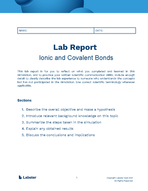 Lab Report - Smooth muscle: Learn how your gut contracts - NAME: Taniah Riggins DATE: June 18 ...