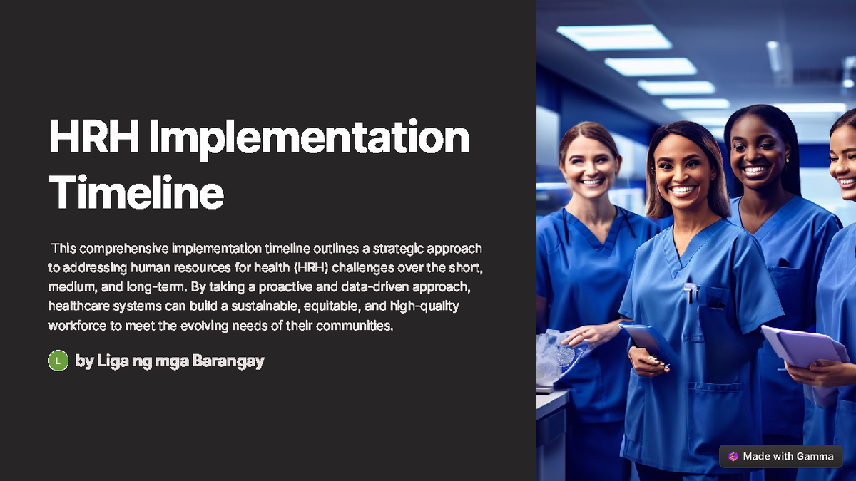 HRH-Implementation-Timeline - HRH Implementation Timeline This ...